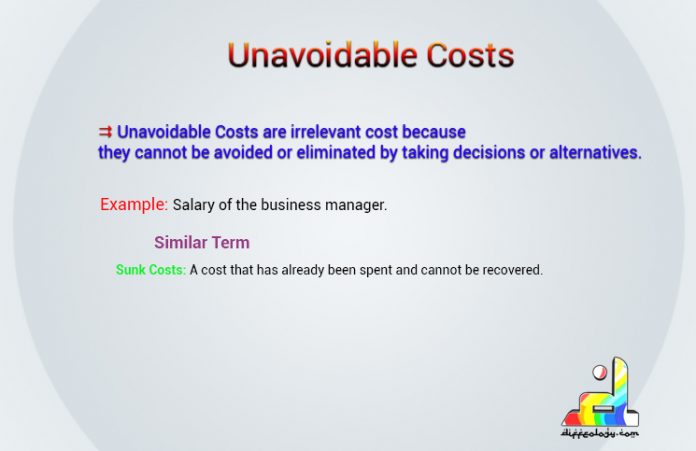 Difference Between Avoidable And Unavoidable Cost | Diffeology Difference Between Avoidable And Unavoidable Cost | Diffeology