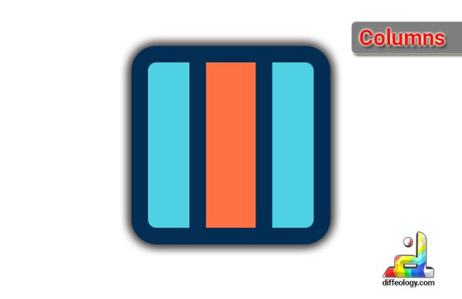 Difference Between Rows And Columns Diffeology