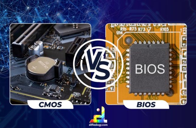 Difference Between CMOS And BIOS | Diffeology