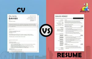 Difference Between CV And Resume | Diffeology
