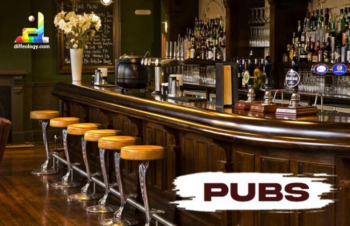 Difference Between Pubs And Bars | Diffeology