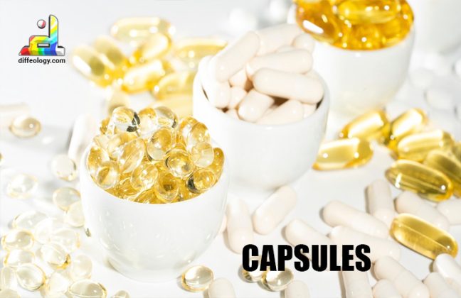 Difference Between Capsules And Tablets | Diffeology