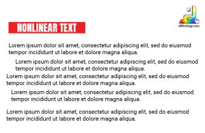 Difference Between Linear And Nonlinear Text | Diffeology
