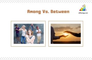 Difference Between Among And Between | Diffeology