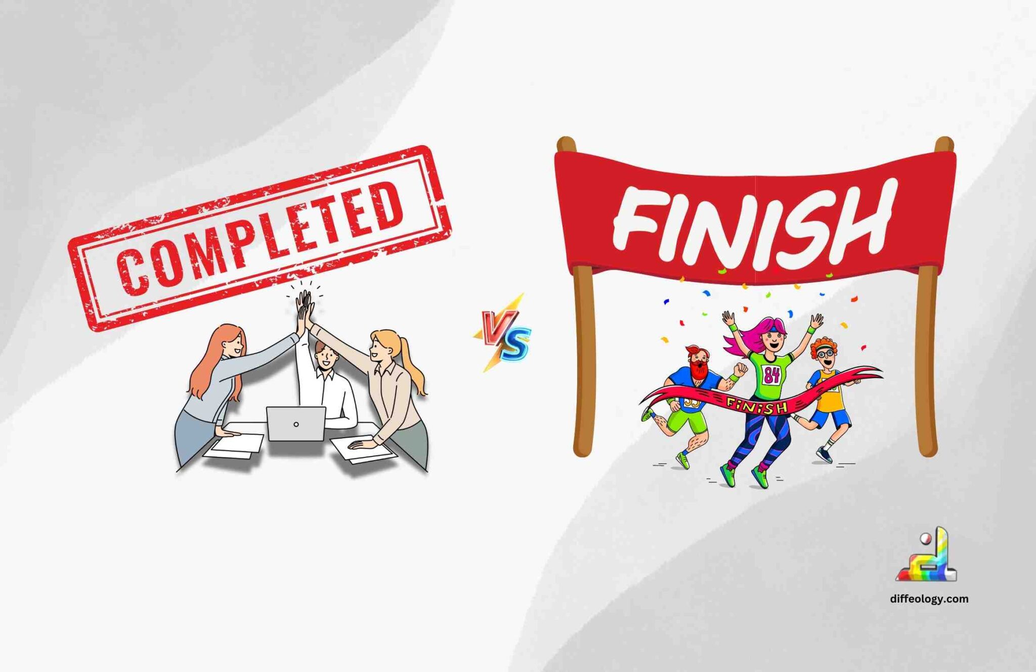 Difference Between Complete And Finish | Diffeology