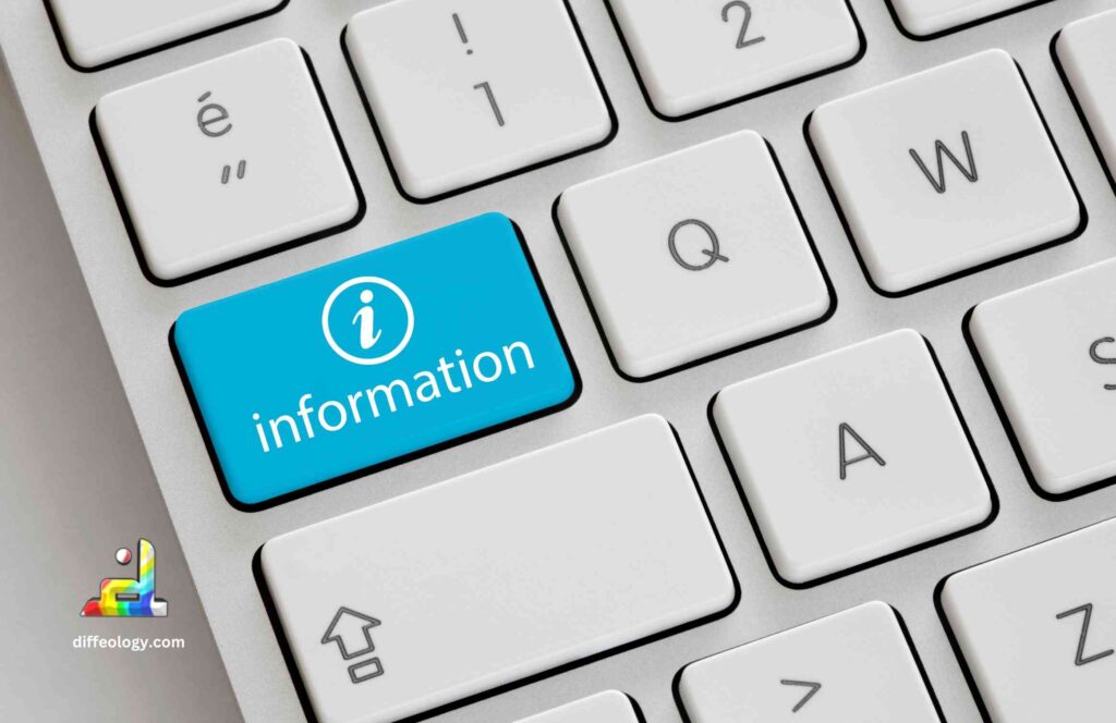 Difference Between Data And Information | Diffeology Difference Between Data And Information | Diffeology