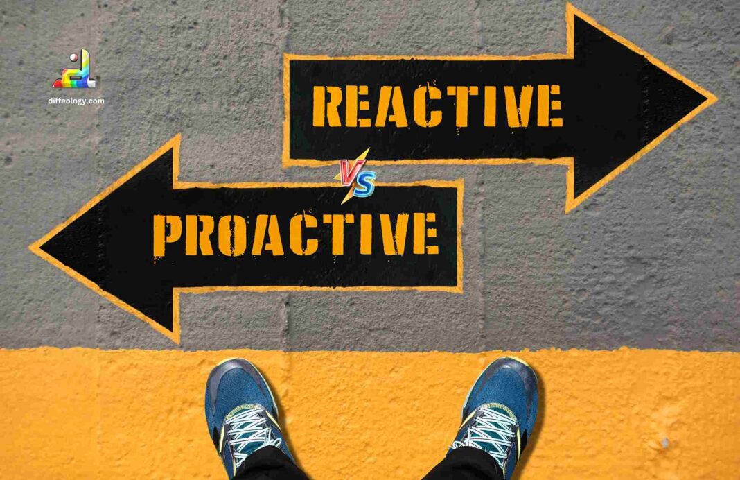 Difference Between Proactive And Reactive Strategies Diffeology