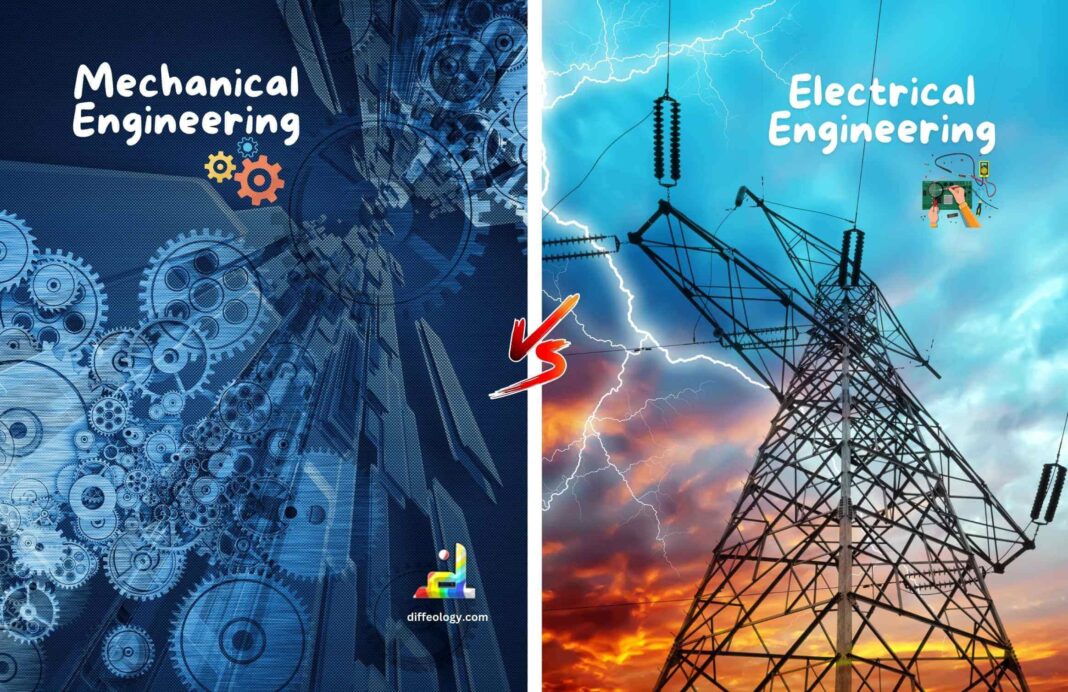 Difference Between Mechanical And Electrical Engineering | Diffeology