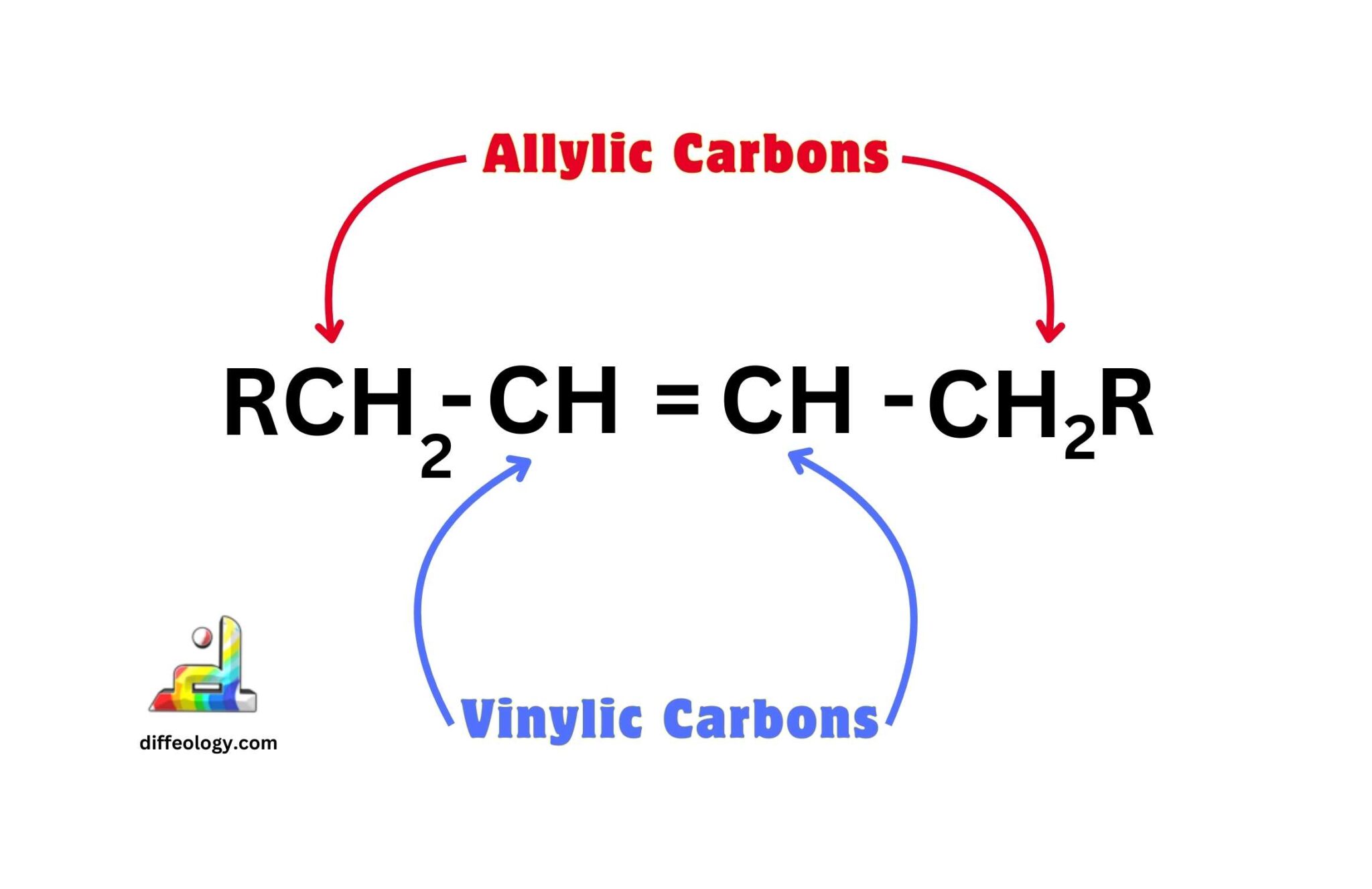 Difference Between Allylic And Vinylic Carbons | Diffeology