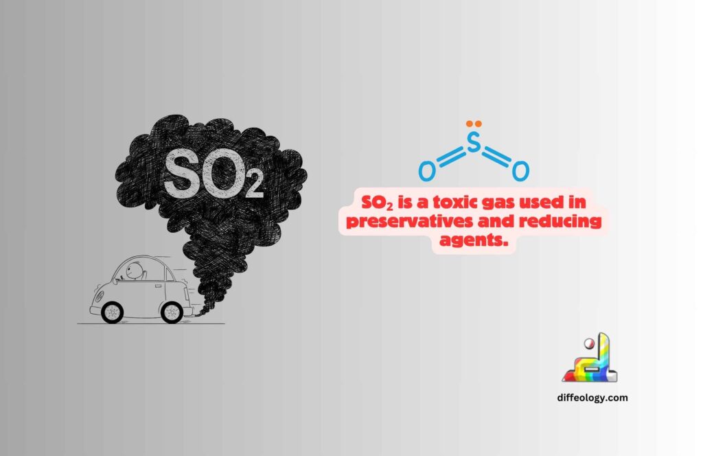 Difference Between SO2 And SO3 | Diffeology
