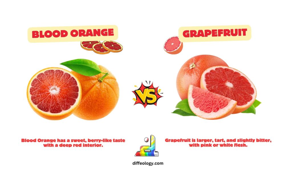 Difference Between Blood Orange And Grapefruit | Diffeology