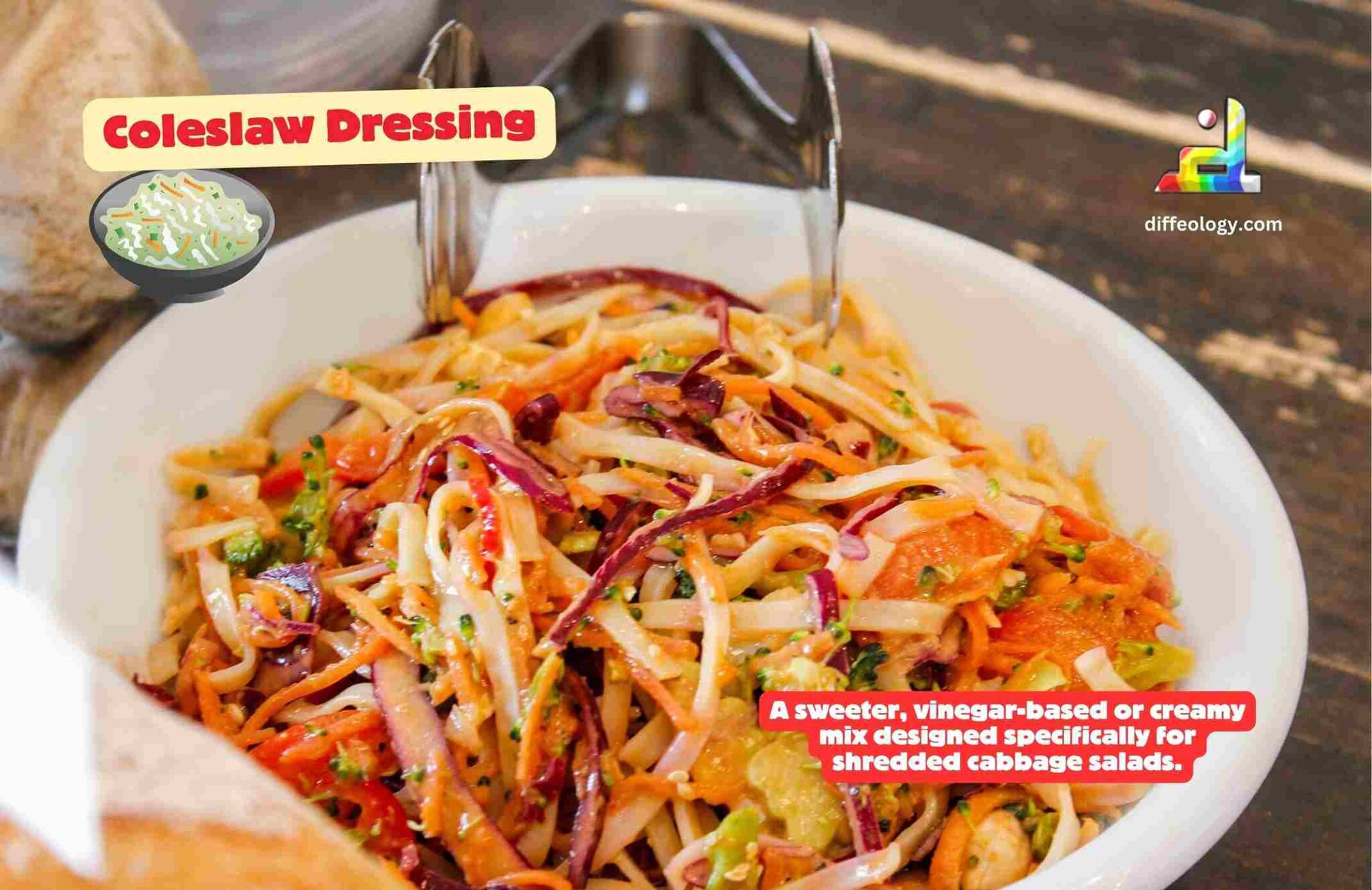 Difference Between Ranch Dressing And Coleslaw Dressing | Diffeology