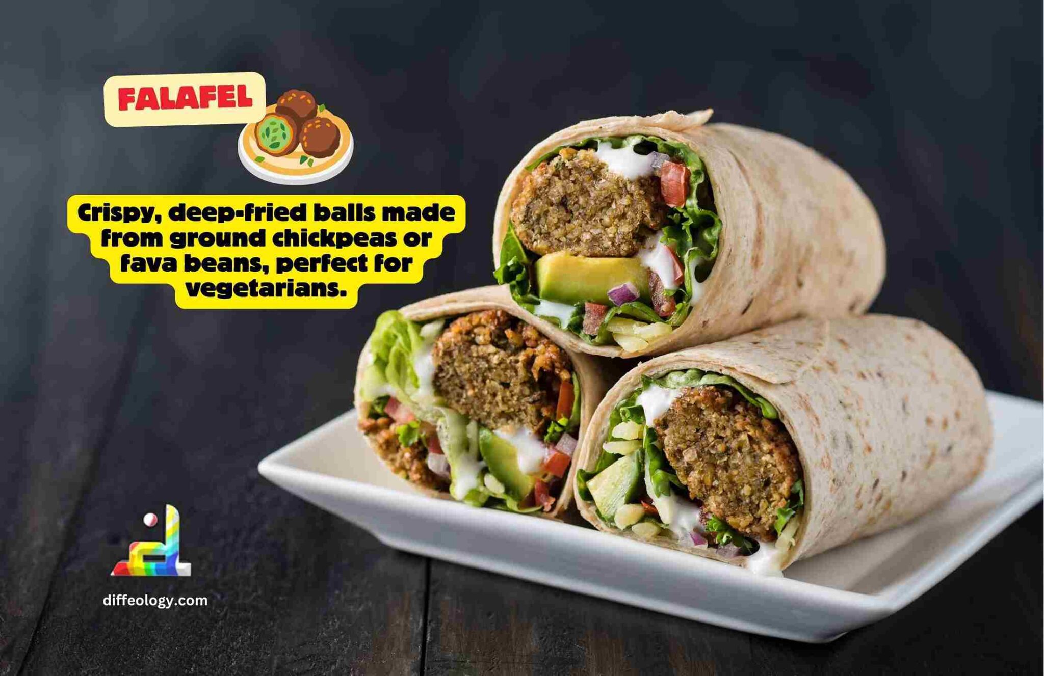 Difference Between Falafel And Gyro | Diffeology