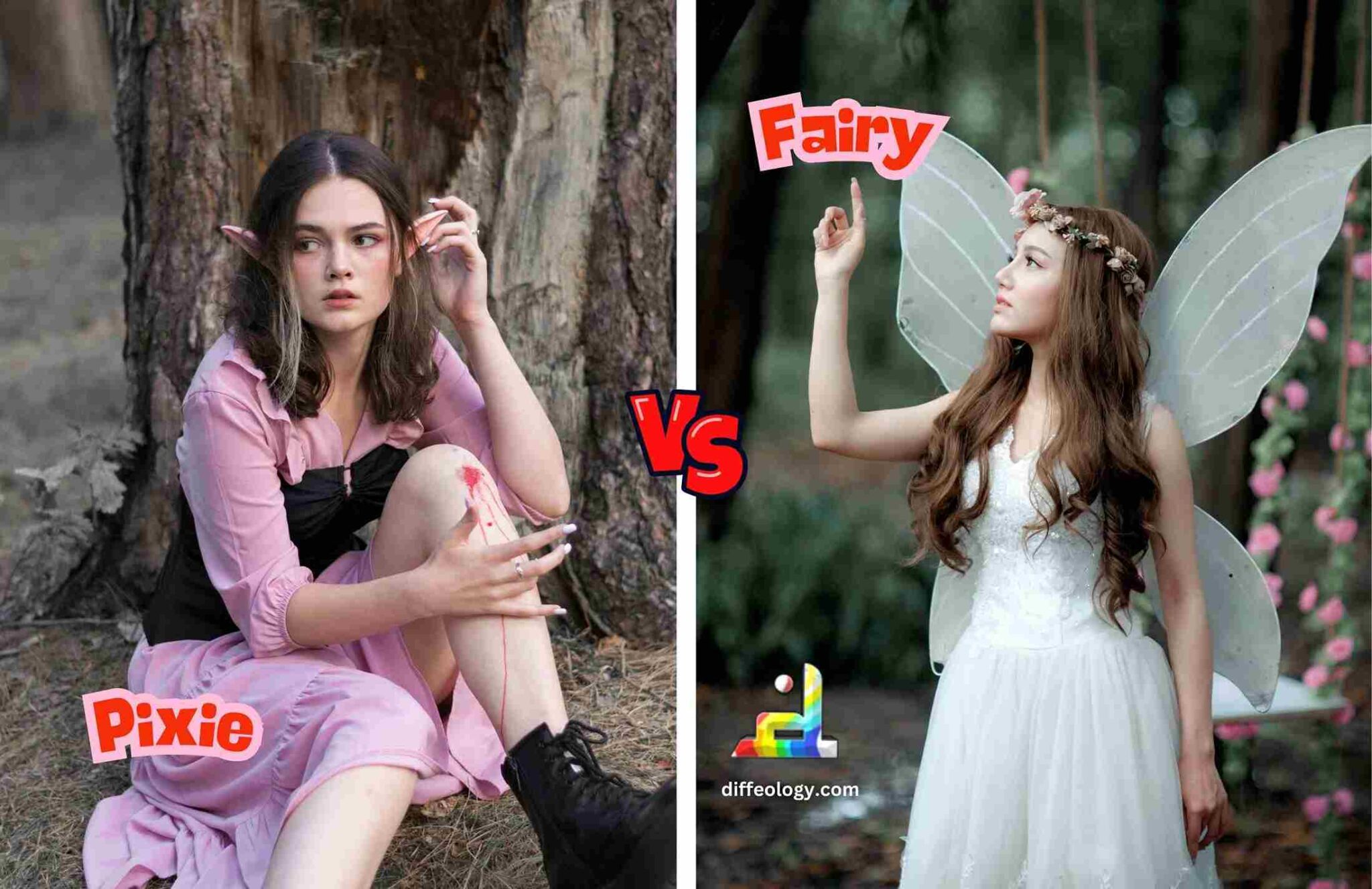 Difference Between Pixie And Fairy | Diffeology