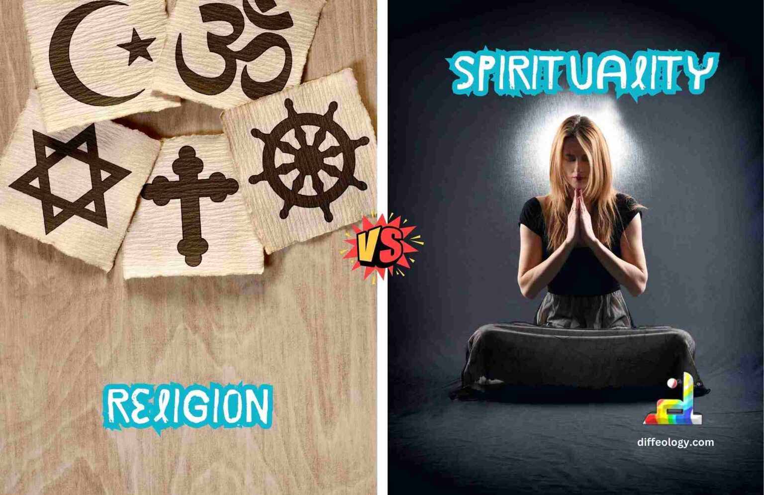 Difference Between Religion And Spirituality | Diffeology