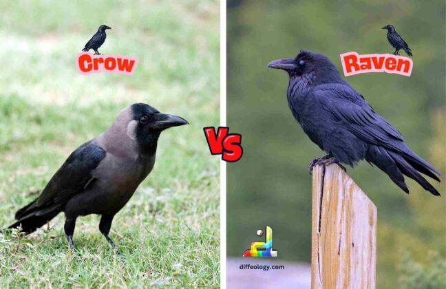 Difference Between Crow And Raven | Diffeology