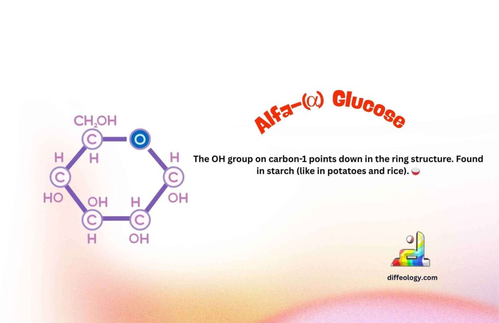 Difference Between Alpha And Beta Glucose | Diffeology