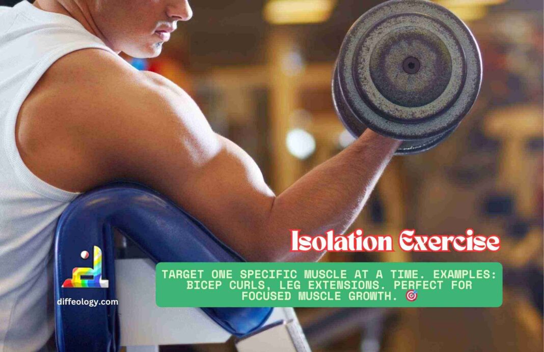 Difference Between Compound And Isolation Exercises | Diffeology