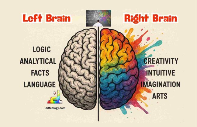 Difference Between Left And Right Brain | Diffeology