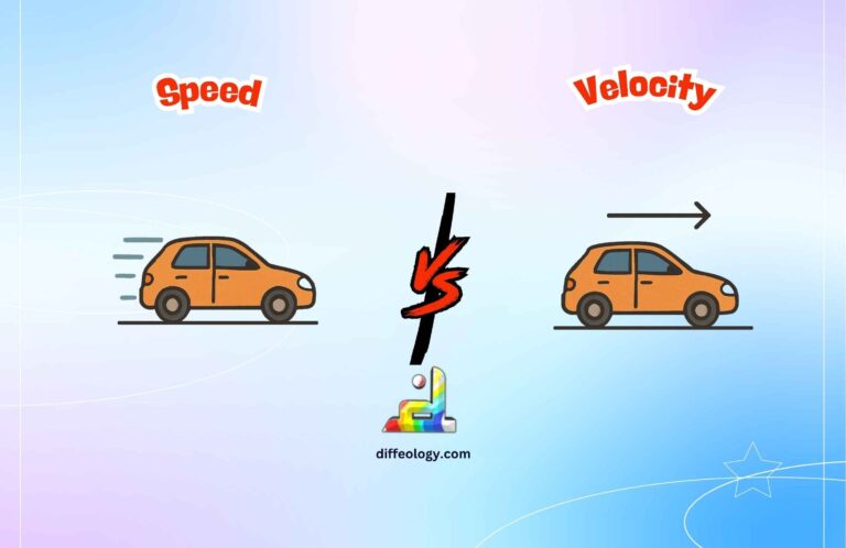 Difference Between Speed And Velocity | Diffeology